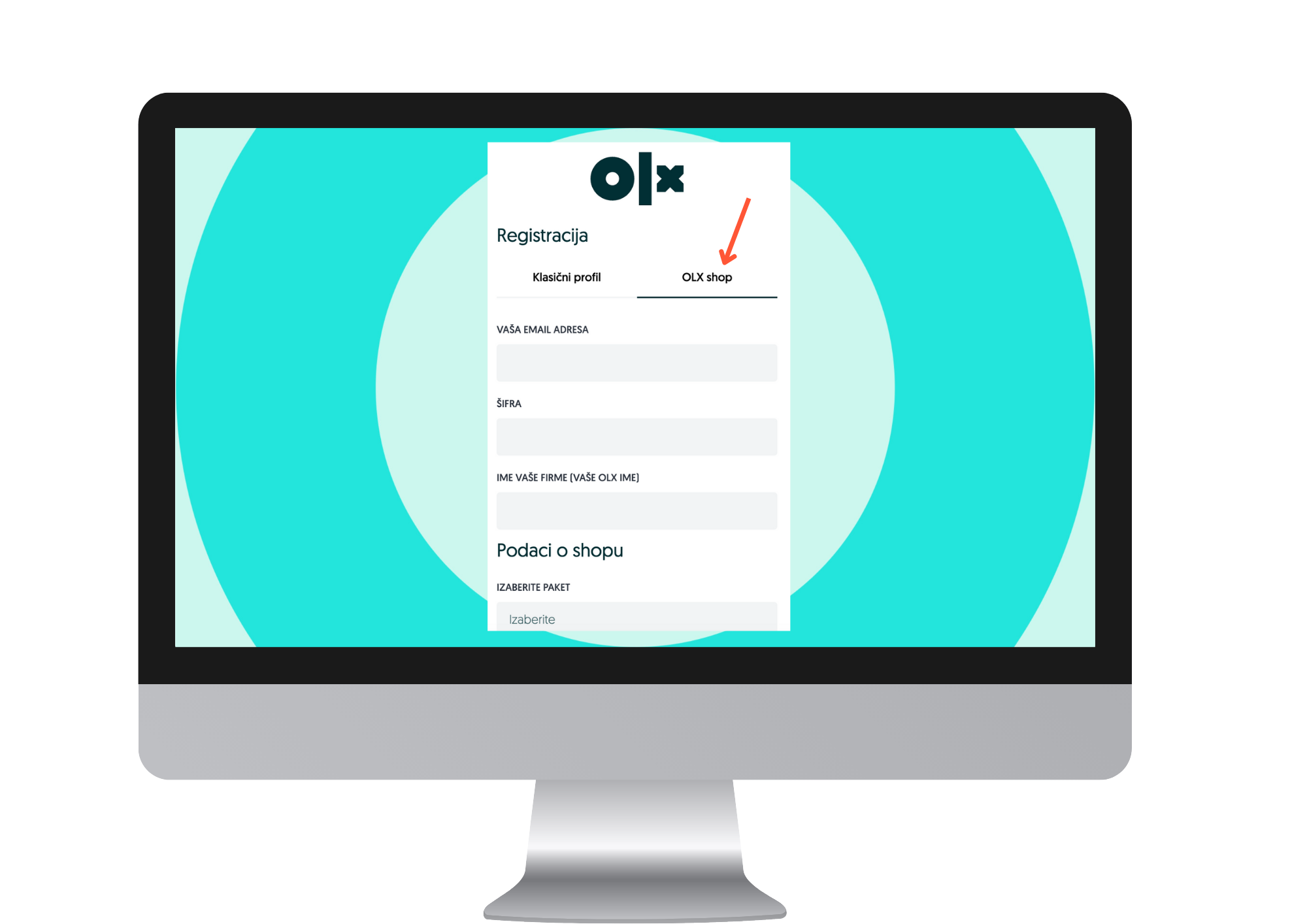 Otvaranje OLX Shopa – Kontakt i pomoć OLX.ba